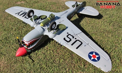 8 CH BlitzRCWorks Green Super P-40E Warhawk RC Warbird 8 CH BlitzRCWorks Green Super P-40E Warhawk RC Warbird